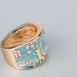 Jewelry | Hot Lucky Flower Tree Ring | Poshmark